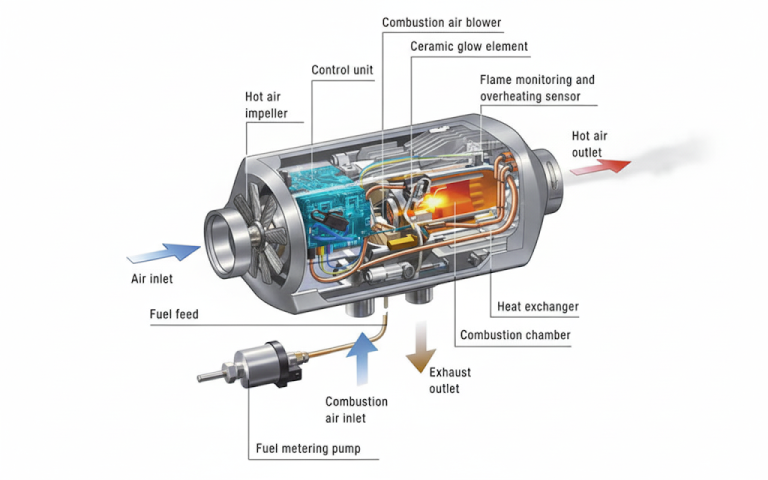 How a Diesel Heater Works: A Winter Camper's Game Changer