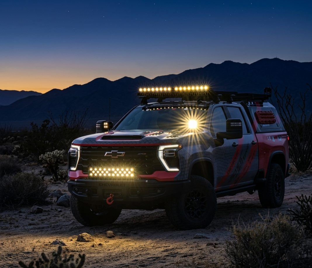 Off-Road Lighting 101: How to Set Up Your Truck for Night Trails